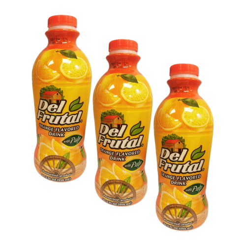 Del Frutal Orange w/pulp### – Yell-O-Glow | Wholesale Grocery ...