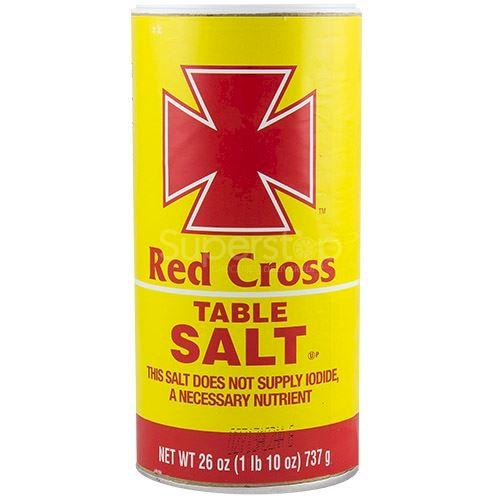 Red Cross Salt Table – Yell-O-Glow | Wholesale Grocery & Restaurant ...