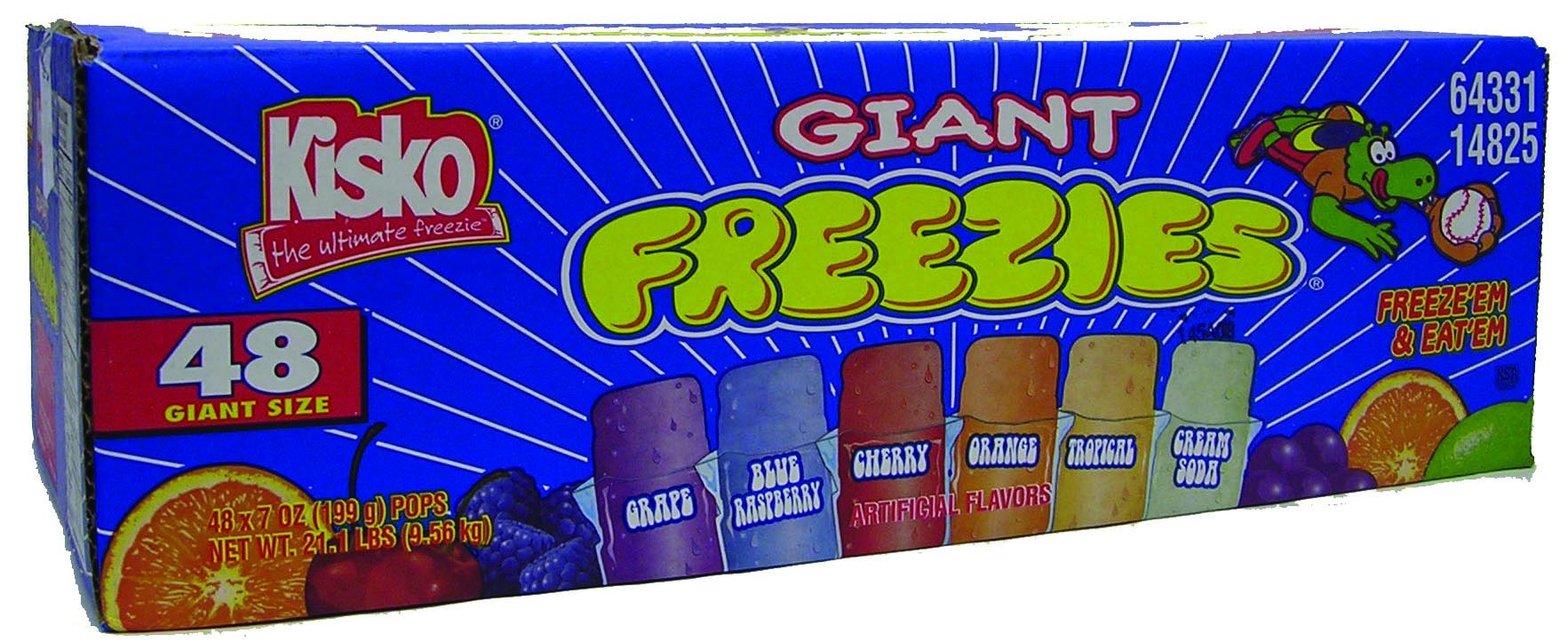 Kisko Freeze Pops Gnt Size – Yell-O-Glow | Wholesale Grocery ...