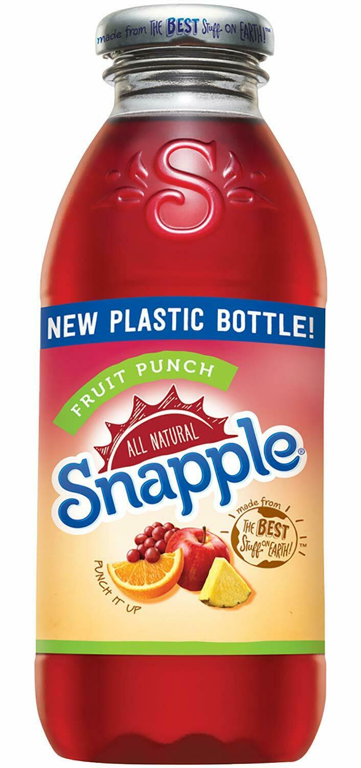 Snapple Fruit Punch – Yell-O-Glow | Wholesale Grocery & Restaurant ...