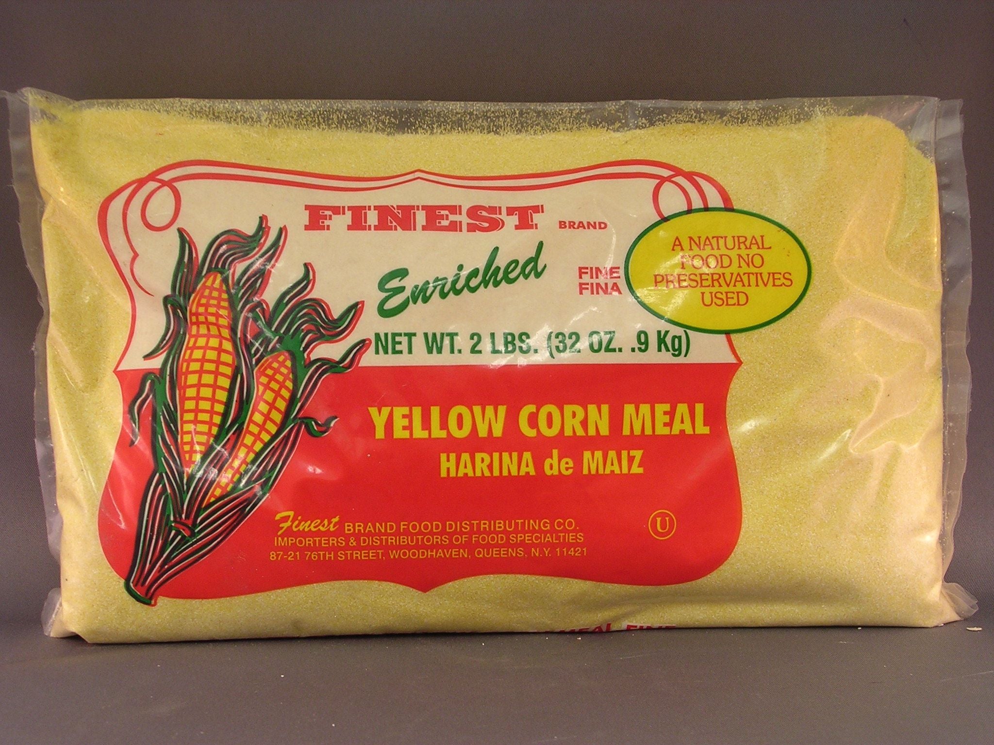 Finest Corn Meal Fine Yellow – Yell-O-Glow | Wholesale Grocery ...